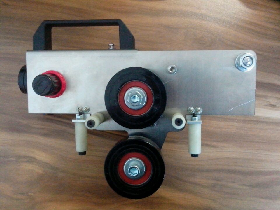 Horizontal Manual Glass Edge Roller Press Machine