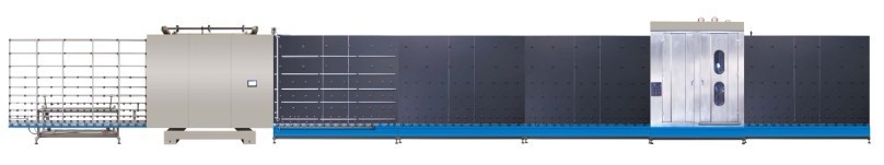 Automatic Double Glazing Glass Line-4-Side Stepped Unit Type