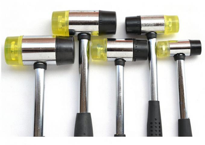 Portable High Elastic Durable Yellow Rubber Hammer