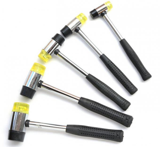 Portable High Elastic Durable Yellow Rubber Hammer